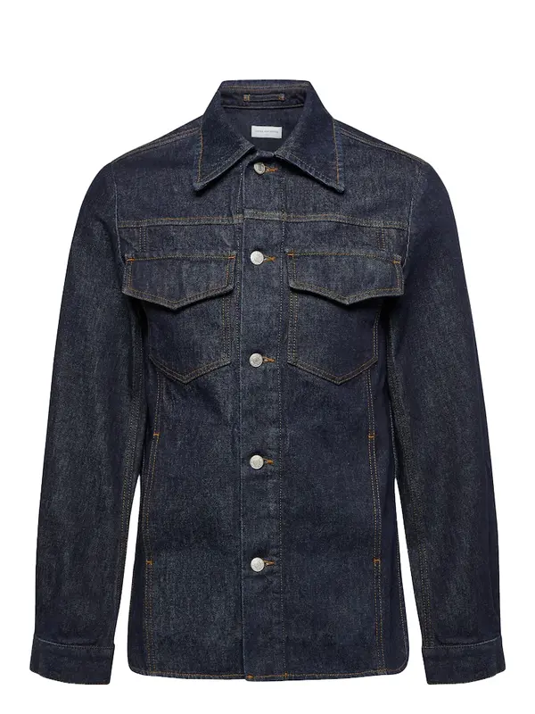 Dries Van Noten Denim Overshirt - Blue