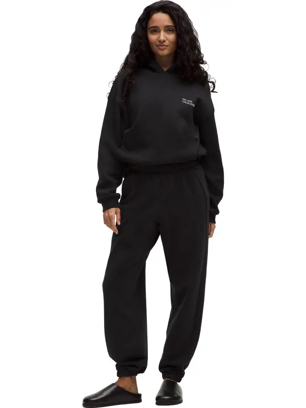 Lululemon Scuba Mid-rise Oversized Jogger - Black