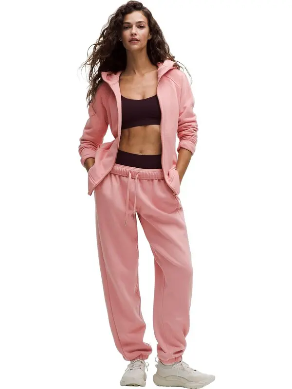 Lululemon Scuba Mid-rise Oversized Jogger - Tea Rose
