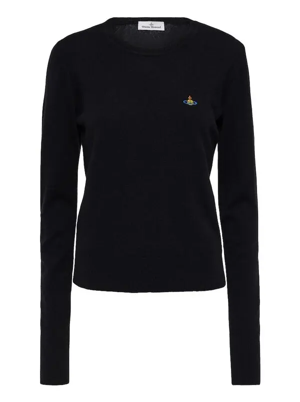 VIVIENNE WESTWOOD Wool And Cashmere Sweater - Black