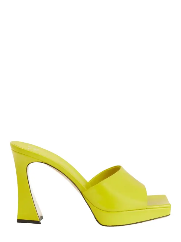 GIUSEPPE ZANOTTI 100mm Solhene Sandals - Yellow