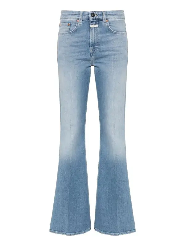Closed Mid-rise Bootcut Jeans - Blue