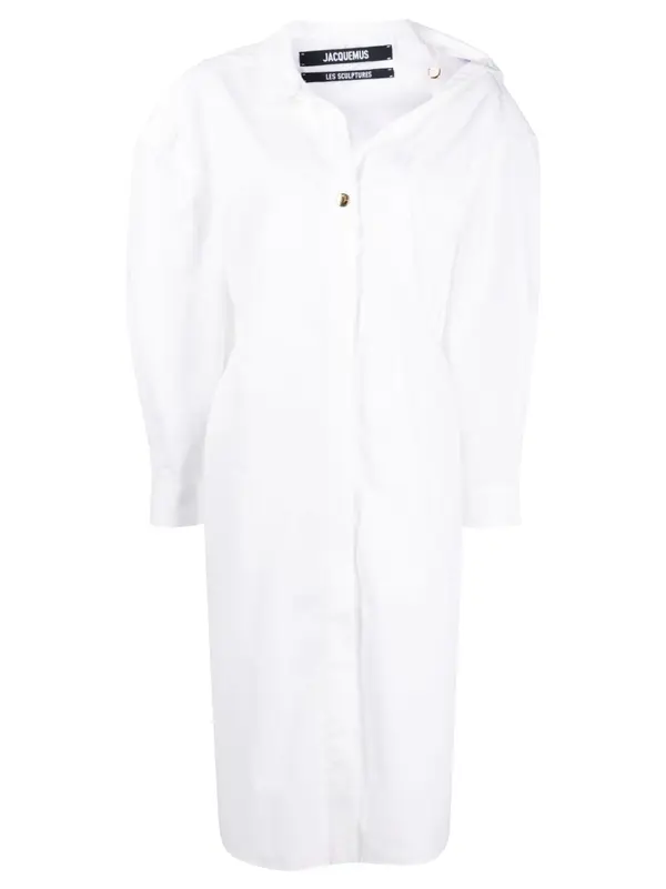 Jacquemus La Robe Chemise Dress - White
