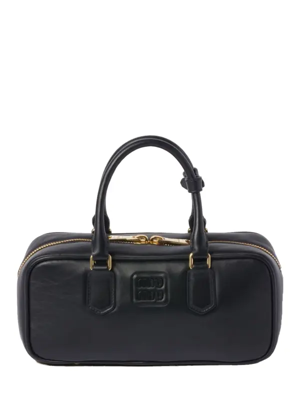 Miu Miu Mini Arcadie Tote Bag - Black
