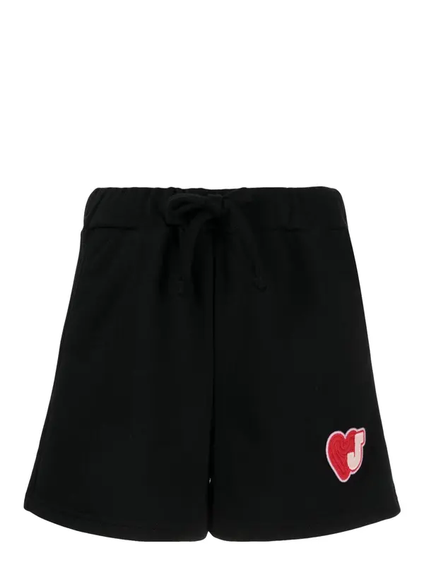 Joshua Sanders Logo-appliqué Drawstring Shorts - Black