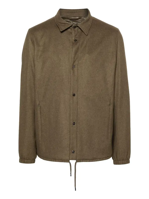 Herno Padded Shirt Jacket - Green