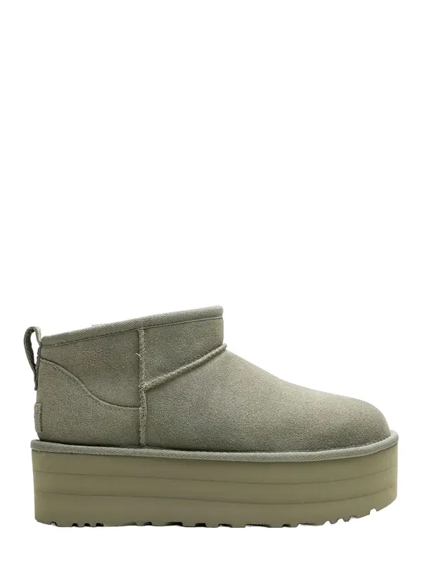 UGG Classic Ultra Mini Platform Boots - Green