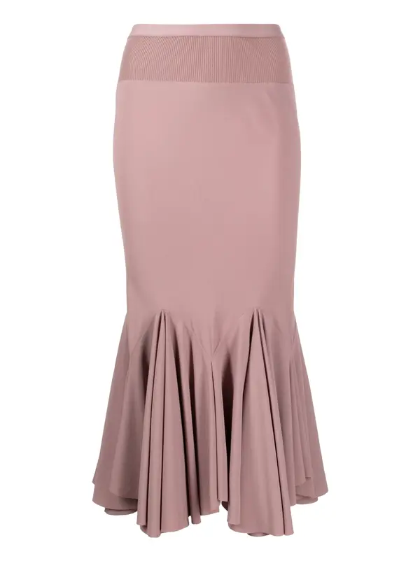 Rick Owens Knee Divine Skirt - Pink
