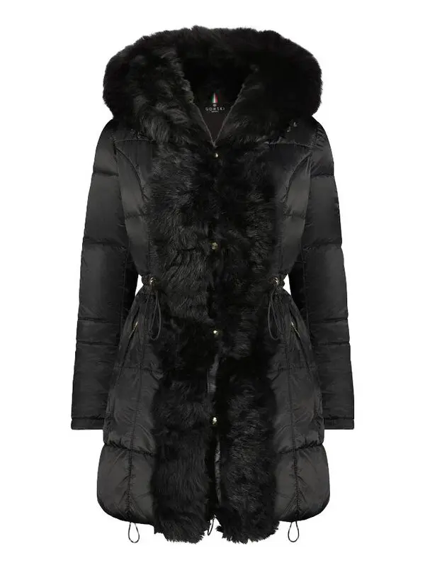 Gorski Apres-ski Jacket With Toscana Tuxedo - Black