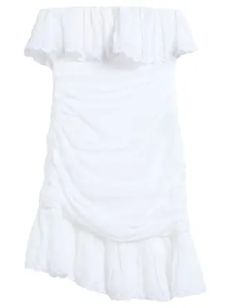 Isabel Marant Mini Ramie Dress - White