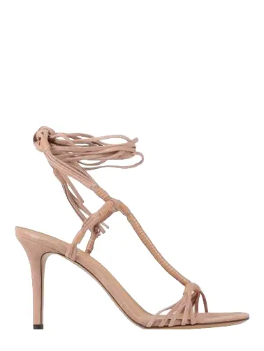 Isabel Marant Sandals In Lambskin, Calfskin & Cow Leather - Pink