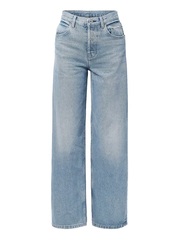 INTERIOR The Remy High-rise Straight-leg Jeans - Blue