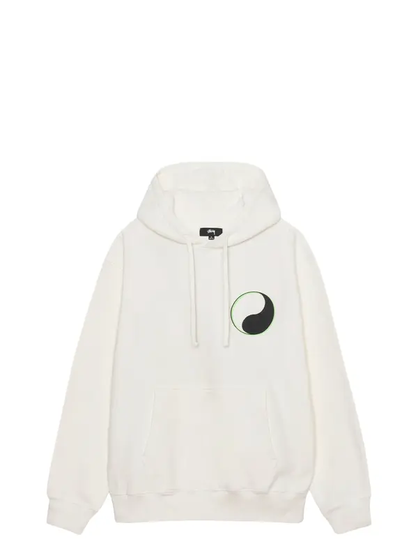 StÜssy X Our Legacy Drop Shadow Pigment Dyed Hoodie - Cream