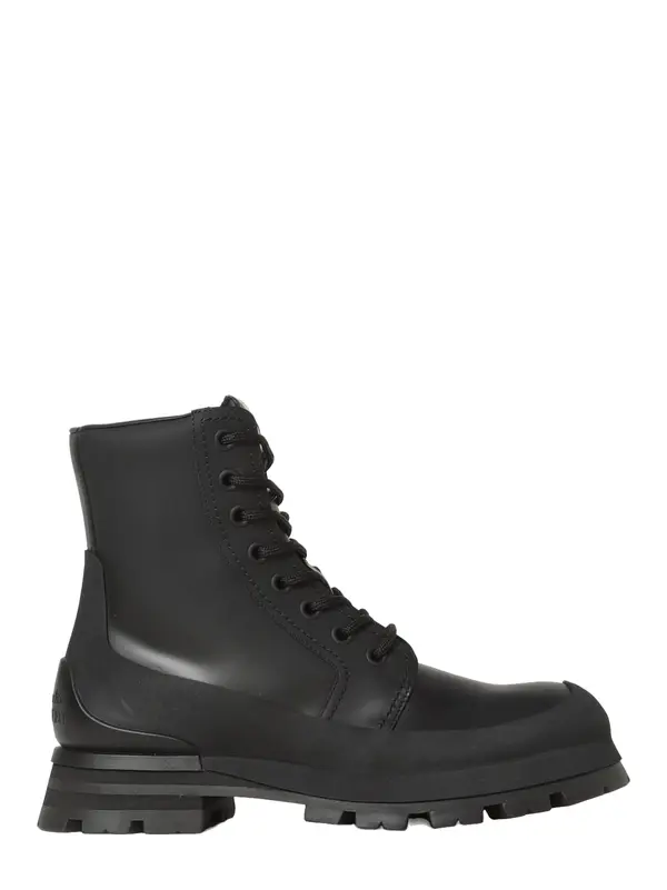 Alexander McQueen Lace-up Boots - Black