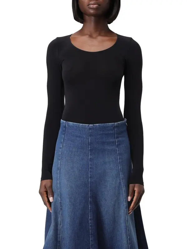 Wolford Long Sleeve Bodysuit - Black