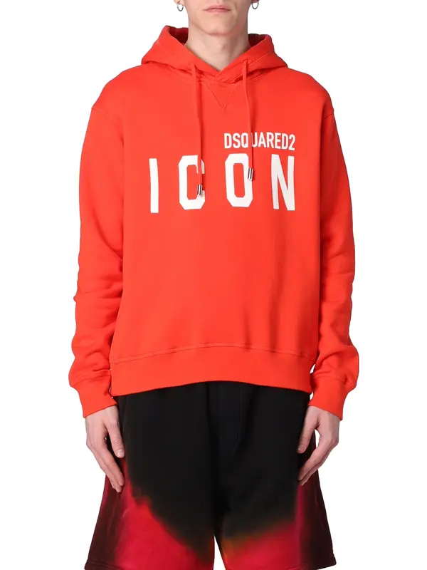 Dsquared2 Cotton Sweatshirt - Red