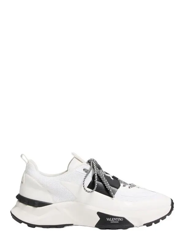 Valentino Garavani True Act Low-top Sneakers - White/ Black