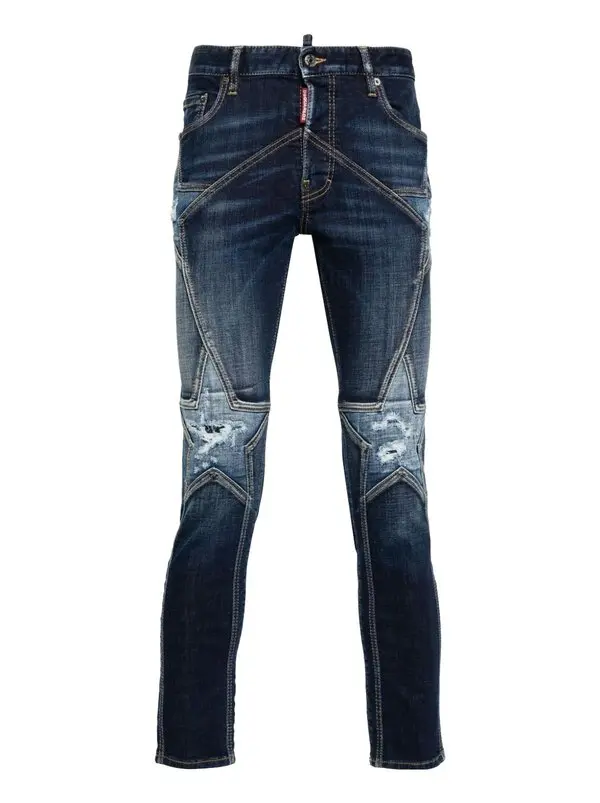 Dsquared2 Super Star Slim-cut Jeans - Blue