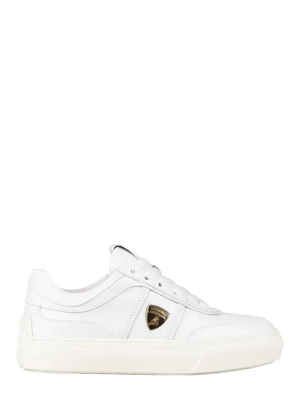TOD'S Automobili Lamborghini Logo Sneakers - White