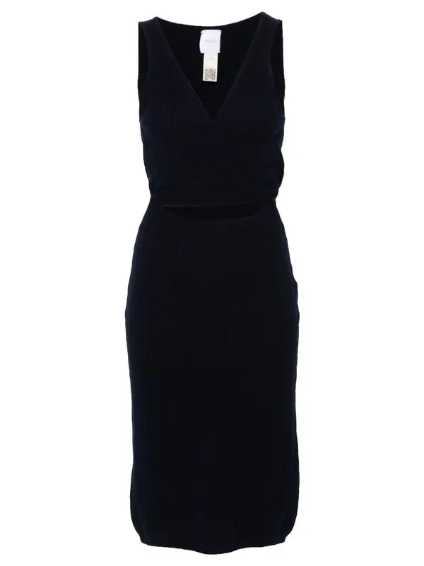 Patou Cut-out Midi Dress - Blue