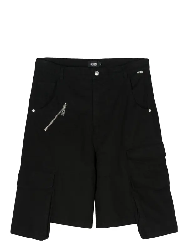 Gcds Ultracargo Bermuda Shorts - Black