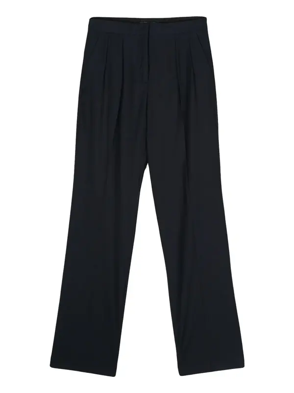 Fabiana Filippi Straight-leg Tailored Trousers - Blue