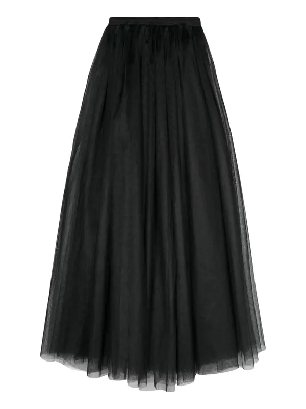 Alchemy Fashions X Lia Aram Tulle Maxi Skirt - Black