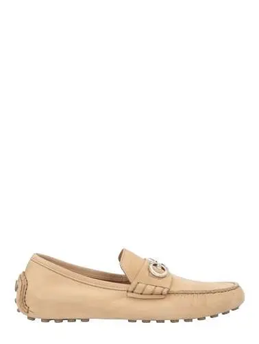 FERRAGAMO Calfskin Loafers - Beige