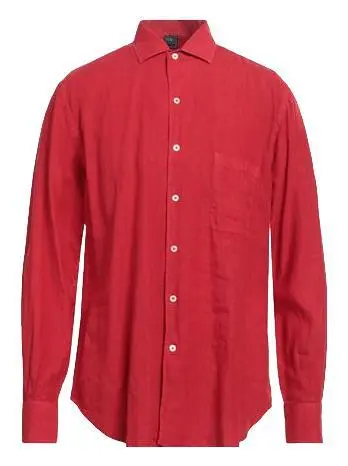 Fedeli Shirt Size Linen - Red