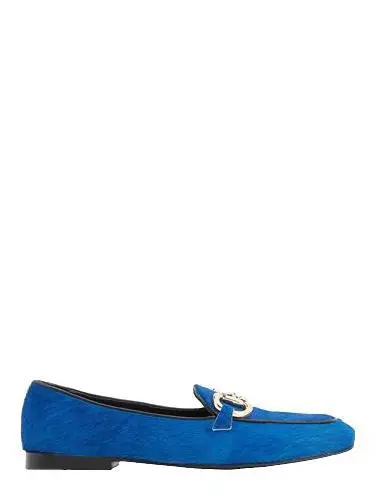 8 BY YOOX Calf Hair Horsebit Loafers - Blue