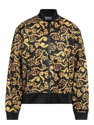 Versace Sweatshirt With Designer's Motif - Black
