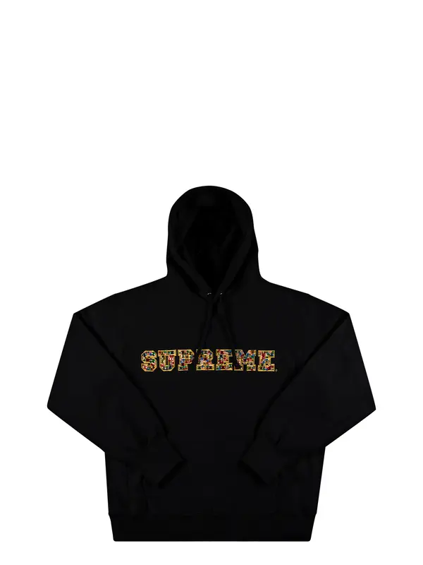 Supreme Jewels Hooded Sweatshirt - Black