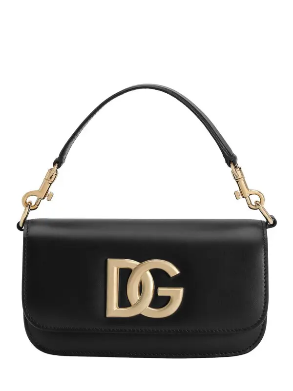 Dolce & Gabbana 3.5 Crossbody Bag - Black