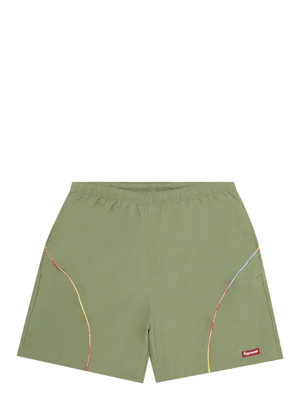Supreme Gradient Piping Water Short - Green