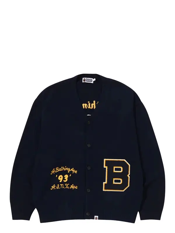 A BATHING APE Knit Cardigan - Blue