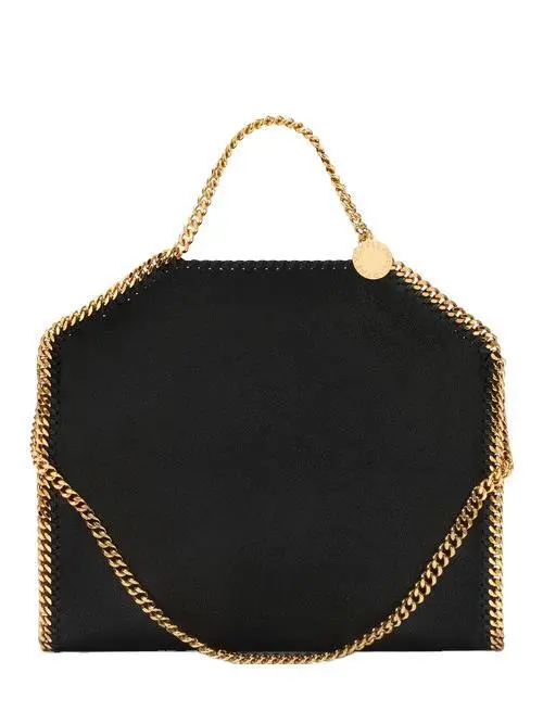 Stella McCartney Falabella Fold-over Tote Bag - Black