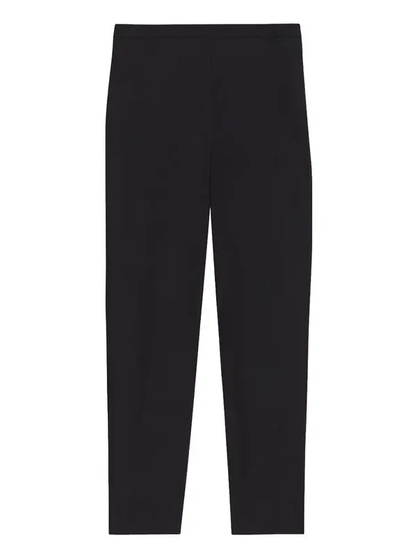 Theory Thaniel Slim Cropped Trousers - Black