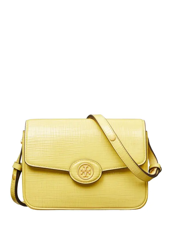 Tory Burch Robinson Shoulder Bag - Yellow