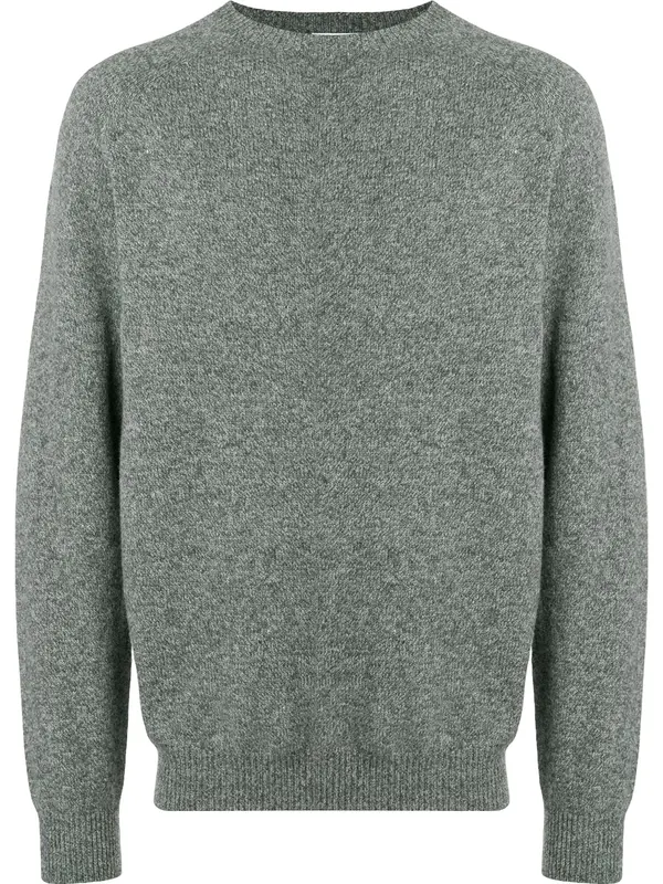 Sunspel Crew Neck Sweatshirt - Grey