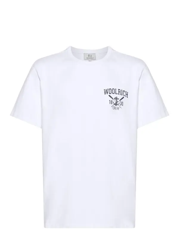 Woolrich Logo-print Cotton T-shirt - White