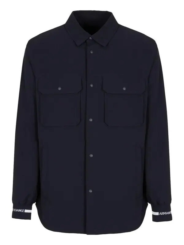 Armani Exchange Long-sleeve Shirt - Black