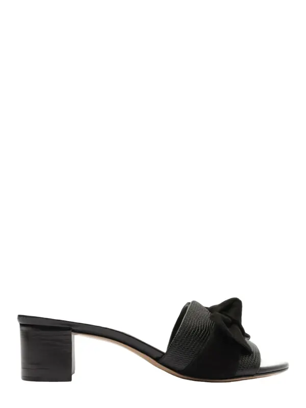 ALEXANDRE BIRMAN Maxi Clarita Block 45 Mules - Black