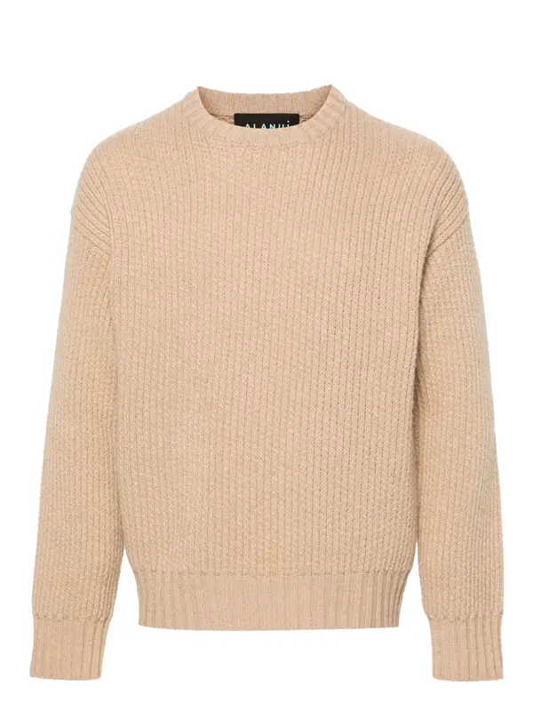Alanui Cable-knit Jumper - Neutrals