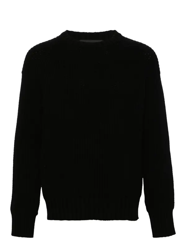 Alanui Drop-shoulder Jumper - Black