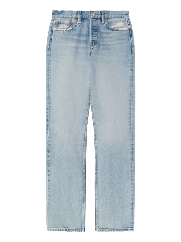 RE/DONE Straight-leg Jeans - Blue