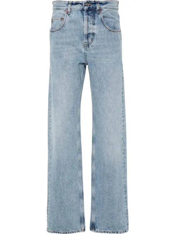 Saint Laurent Straight-leg Jeans - Blue