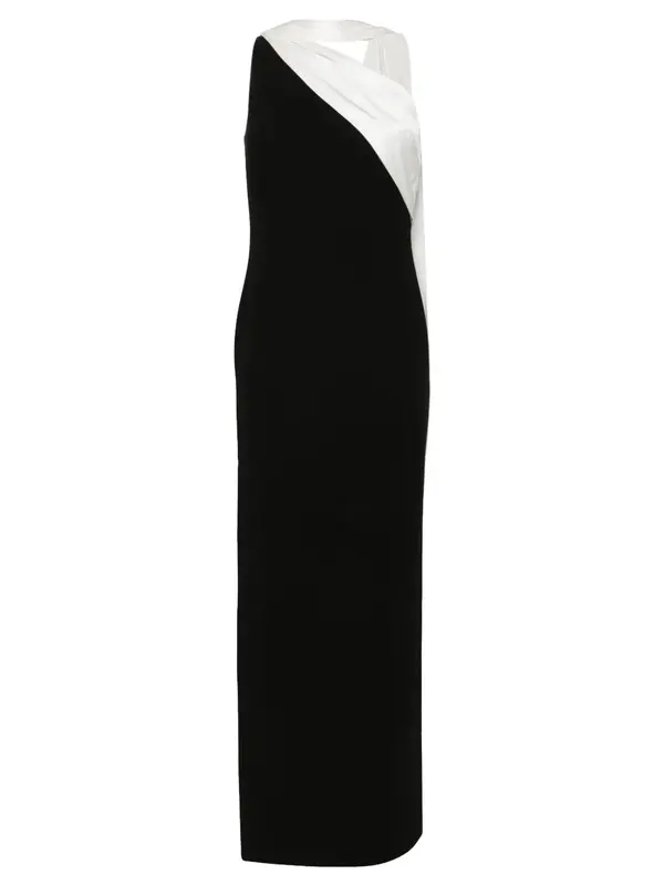 Roland Mouret One-shoulder Maxi Dress - Black