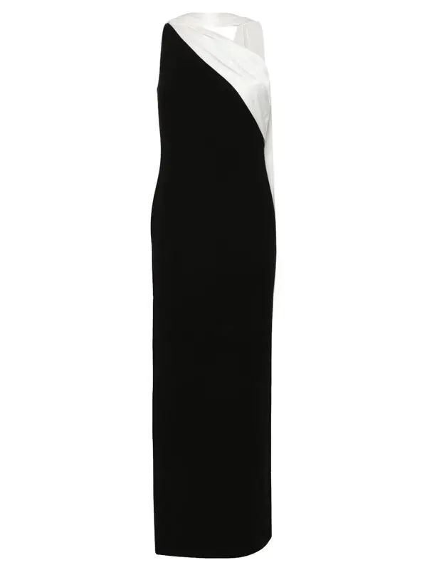 Roland Mouret One-shoulder Maxi Dress - Black