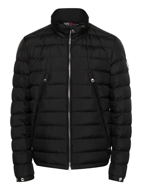 Moncler Alfit Hooded Down Jacket - Black