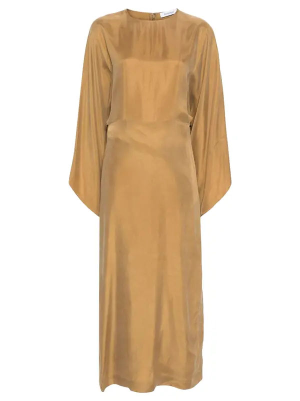 Rodebjer Dreana Twill Maxi Dress - Neutrals